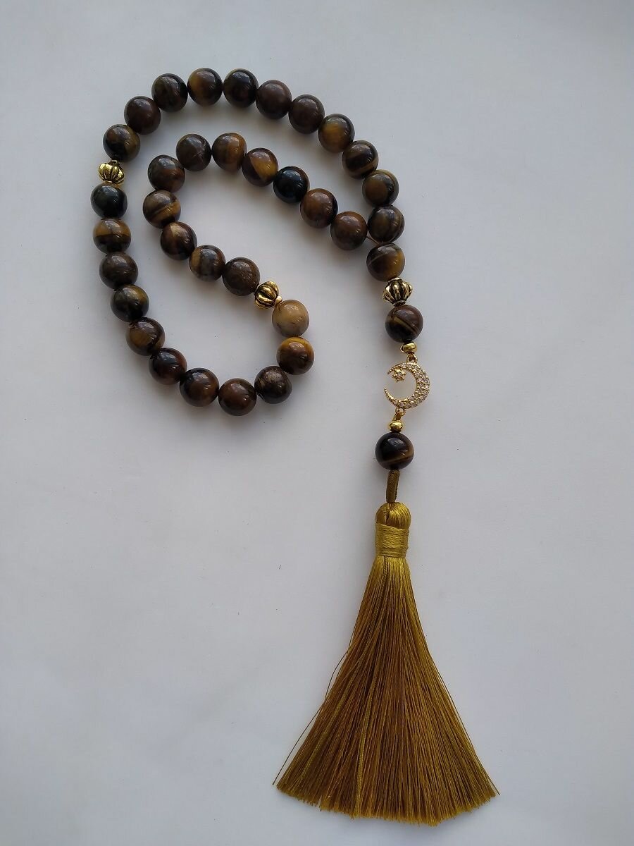 Четки мусульманские в машину из натуральных камней ручной работы