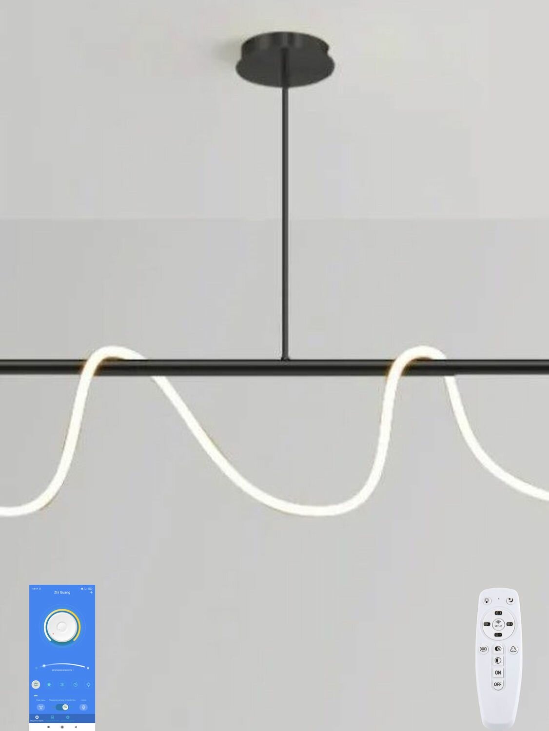 Люстра BRUNO VENTO T/1100BK