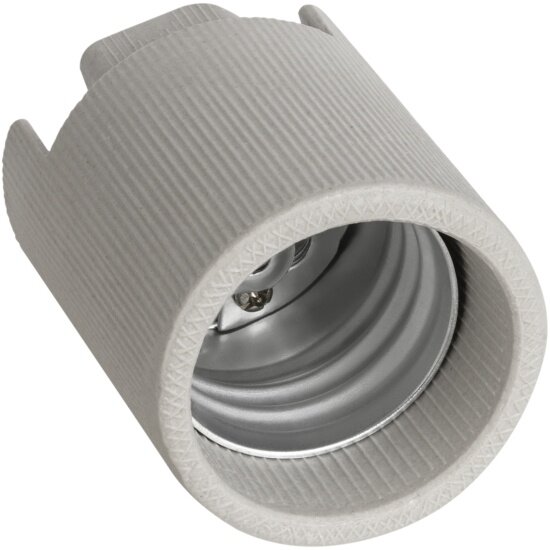 Патрон керамический Duwi E40 белый, 24617 6