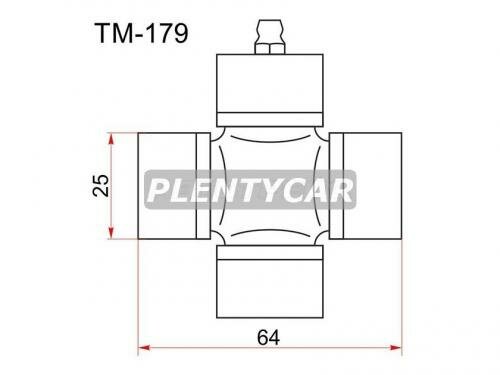 Крестовина (gum-79) Toyo TM-179