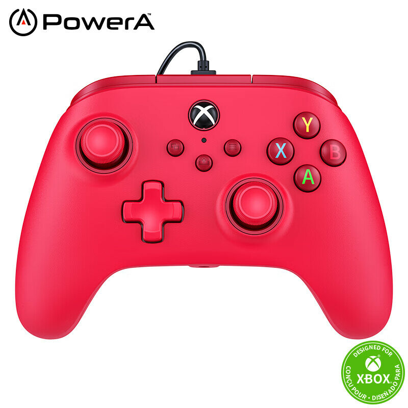 Геймпад PowerA LBX-1376A Wired совместимый с Xbox One, ПК, red