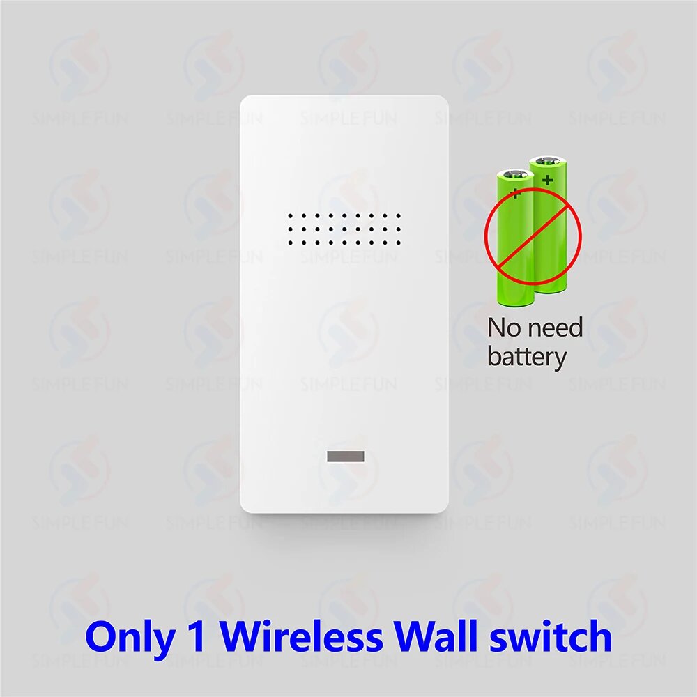 Беспроводной кинетический выключатель SLMPLEFUN 1Remote