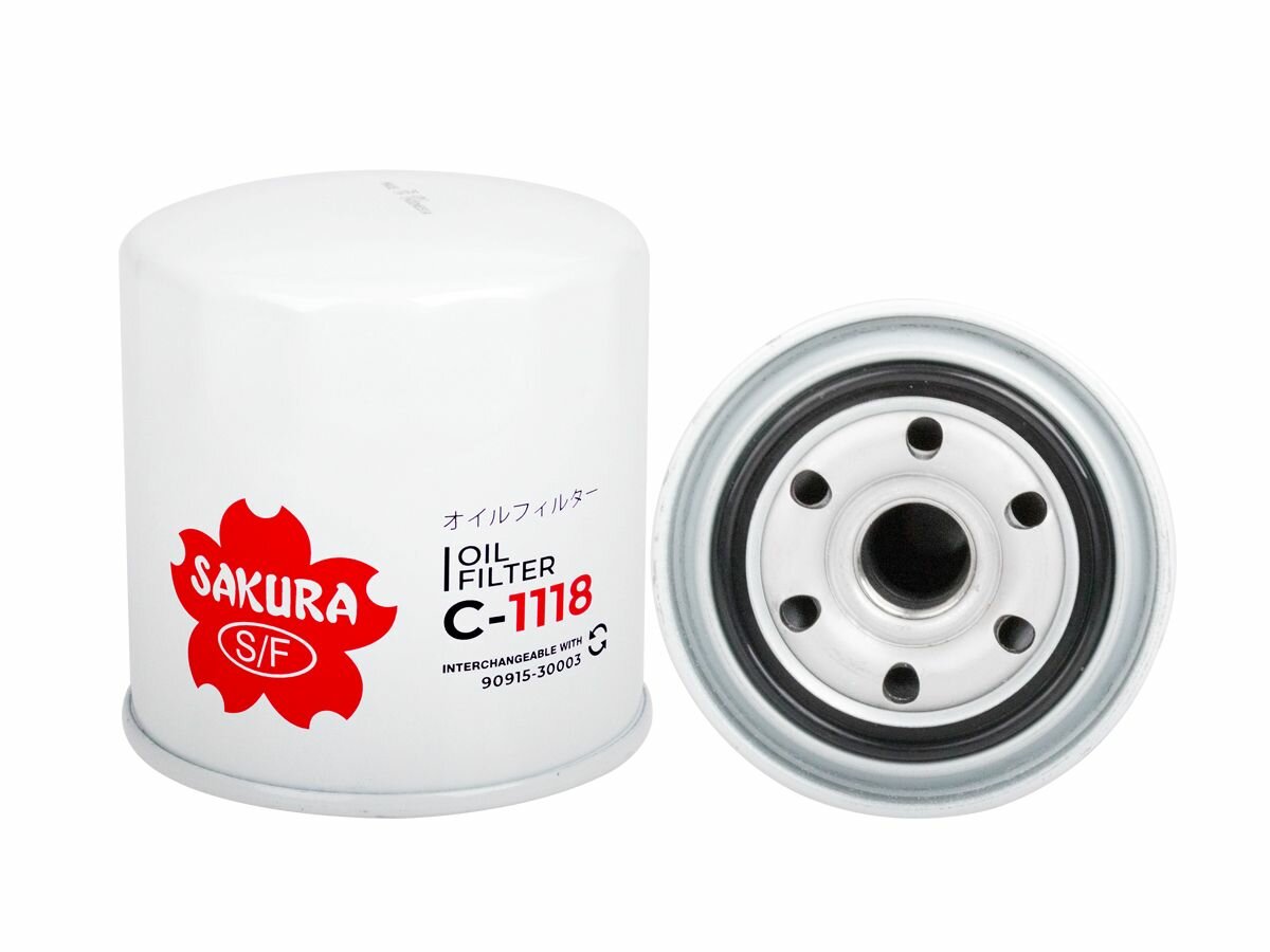 Фильтр масляный для а/м Toyota, Daihatsu Sakura C1118