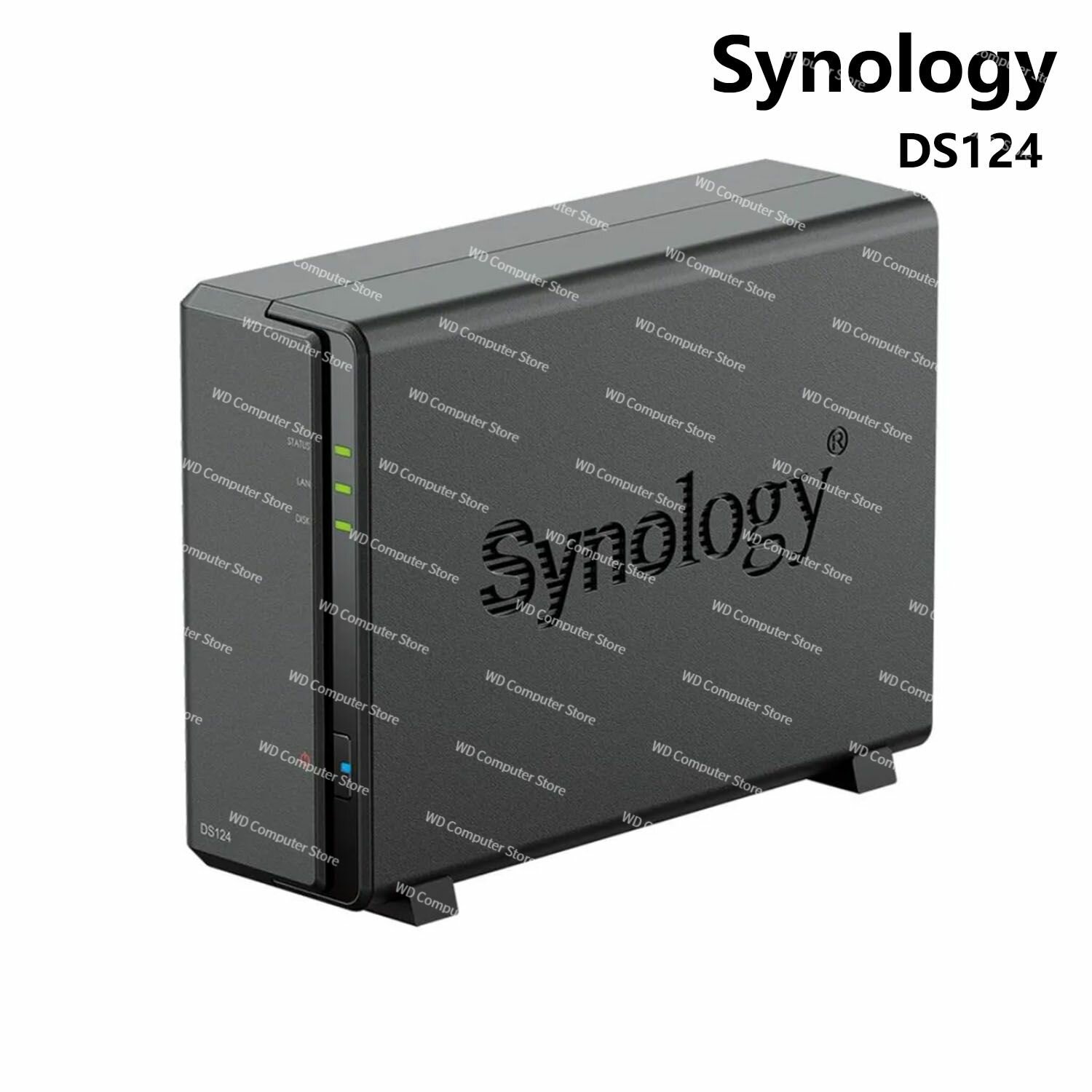 Сетевое хранилище (NAS) Synology DS124 (без дисков)