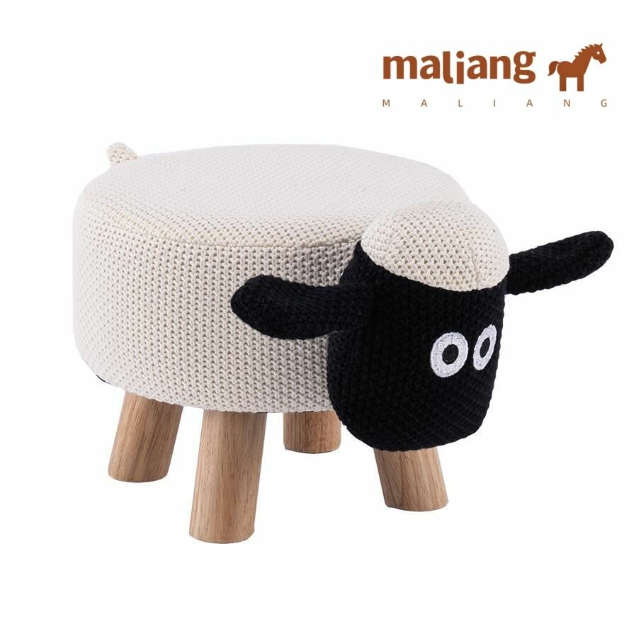MaLiang, Пуф-животное барашек 40 x 23 x 28 см, рис. реакционер