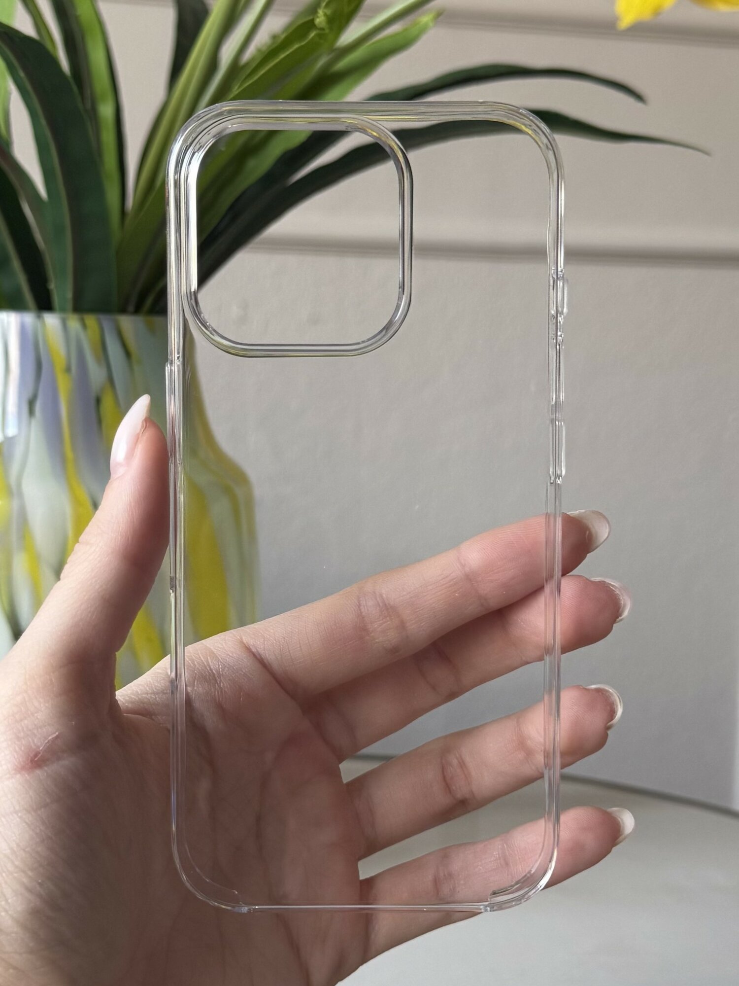 Чехол накладка для iPhone 16 Pro Clear case, кристально прозрачный