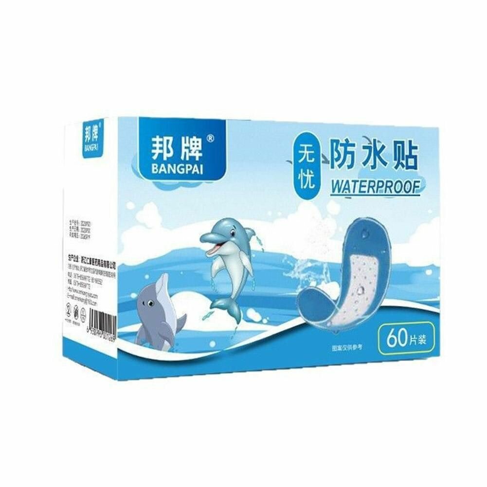 60 шт водонепроницаемые и дышащие наклейки для ран