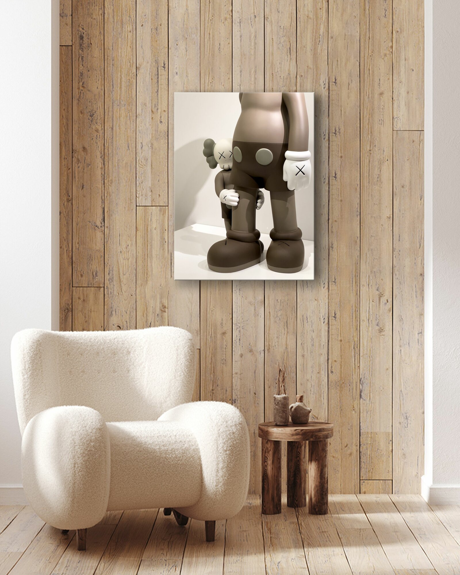 Картина kaws 30*40 — фото 1