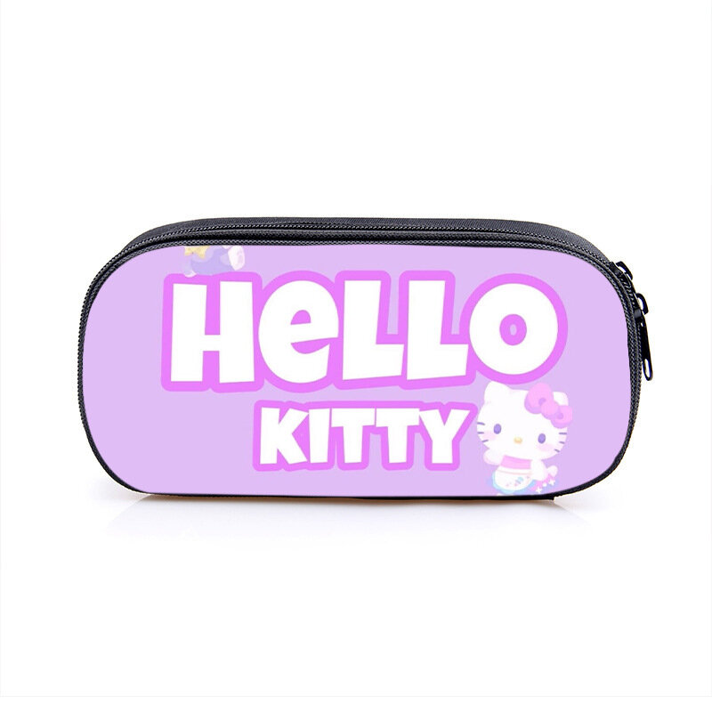 Пенал "Hellokitty", для карандашей, детский, студенческий, многофункциональный, большой емкости