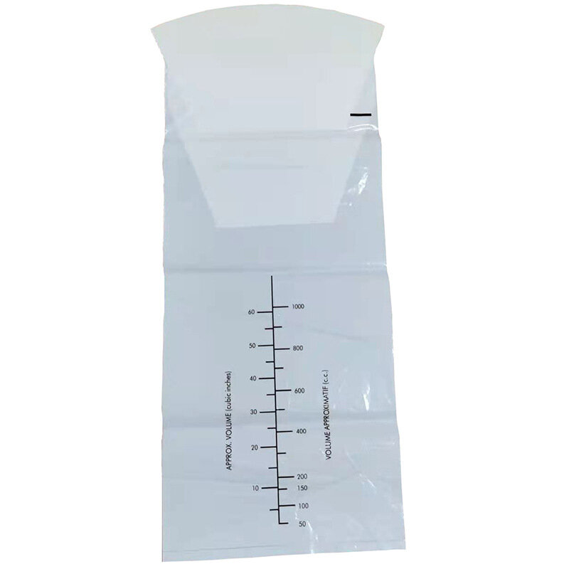 Рвотный мешок Amazon-хит продаж, переносной, одноразовый, белый