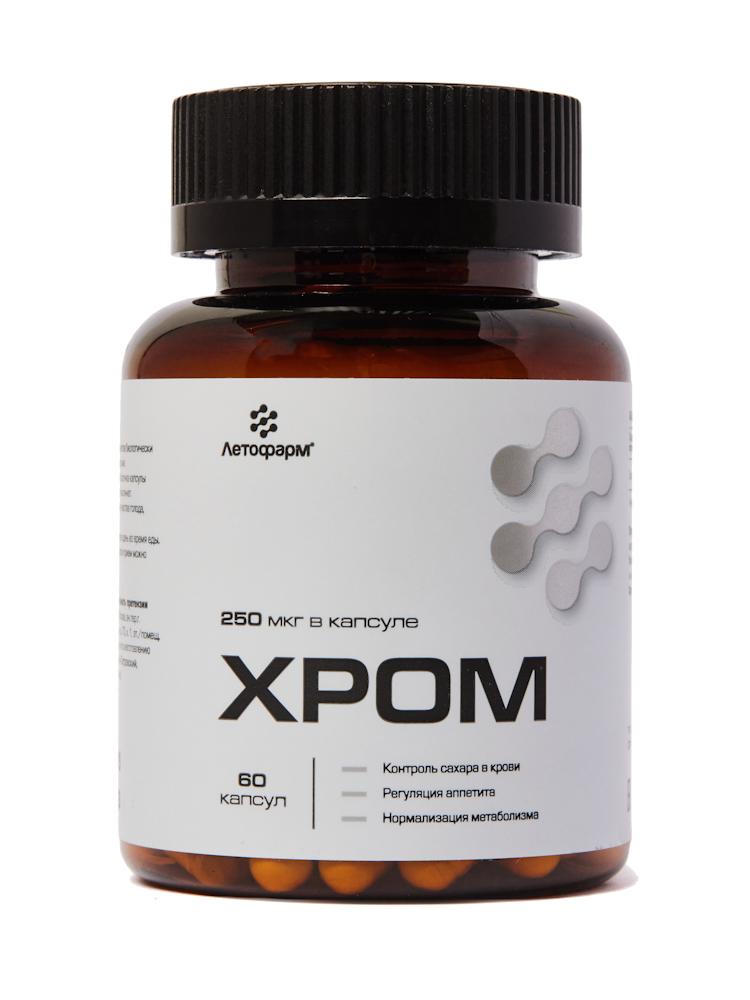 Летофарм хром N60 капс массой 0,3г