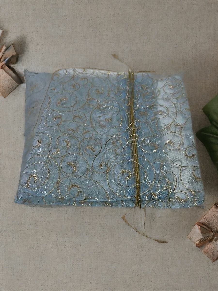 Пакеты подарочные из органзы 29*18см набор 5 шт