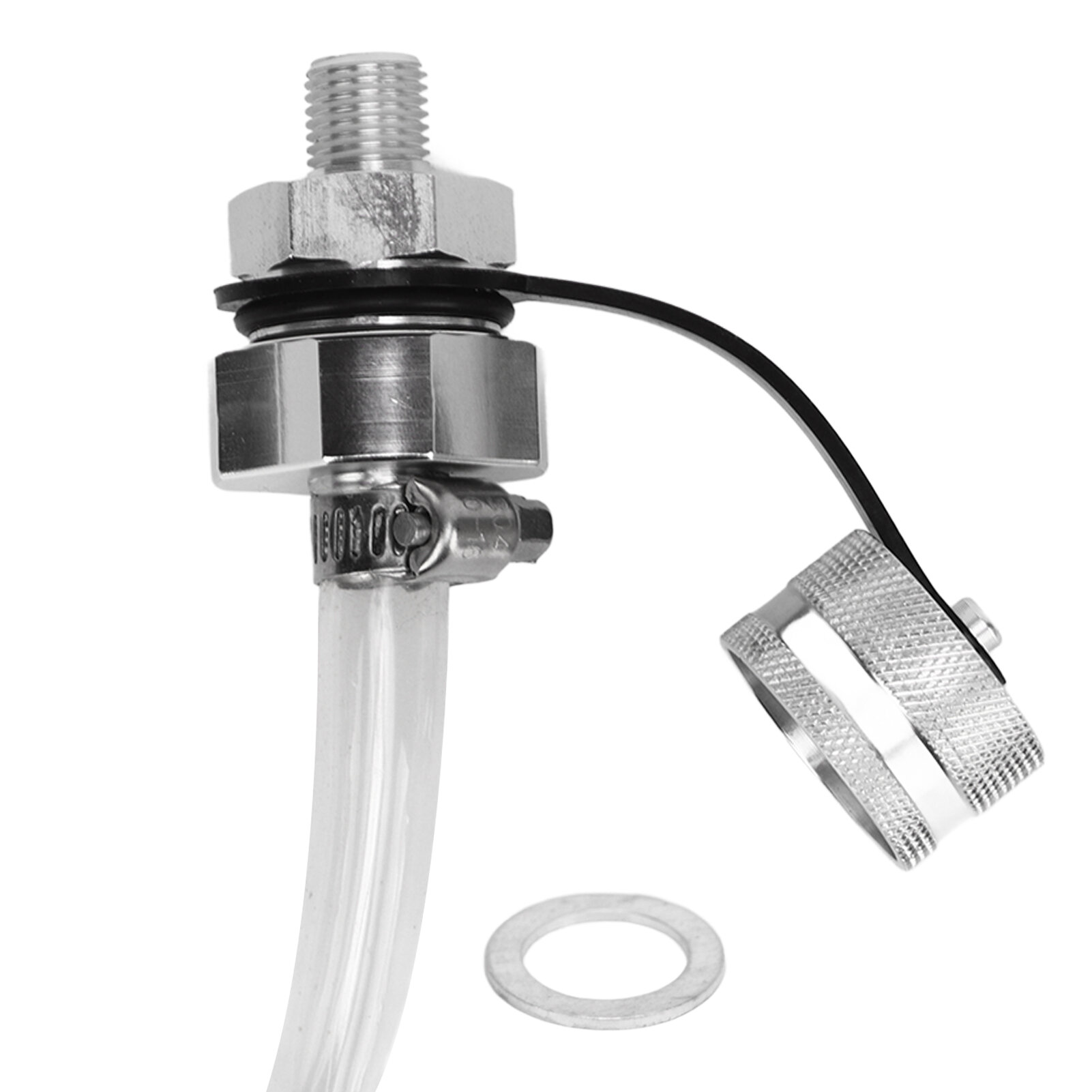 Клапан слива масла M12-1.25, металлический, быстрозажимной, универсальный, подходит для быстрой замены масла в двигателе