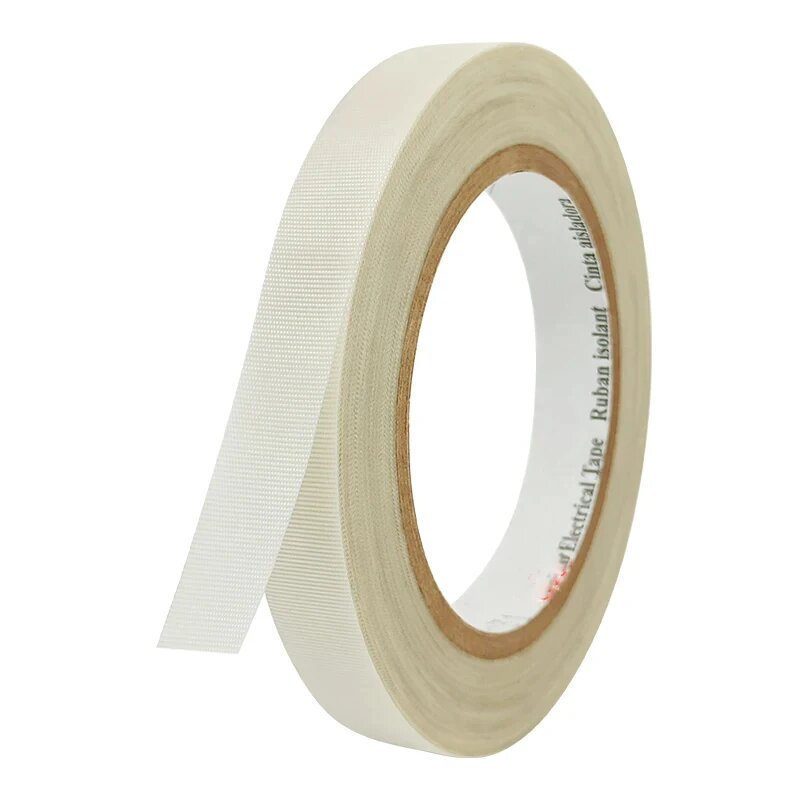 Электрическая изолента 69 из стеклоткани белая 3 метра 30 мм