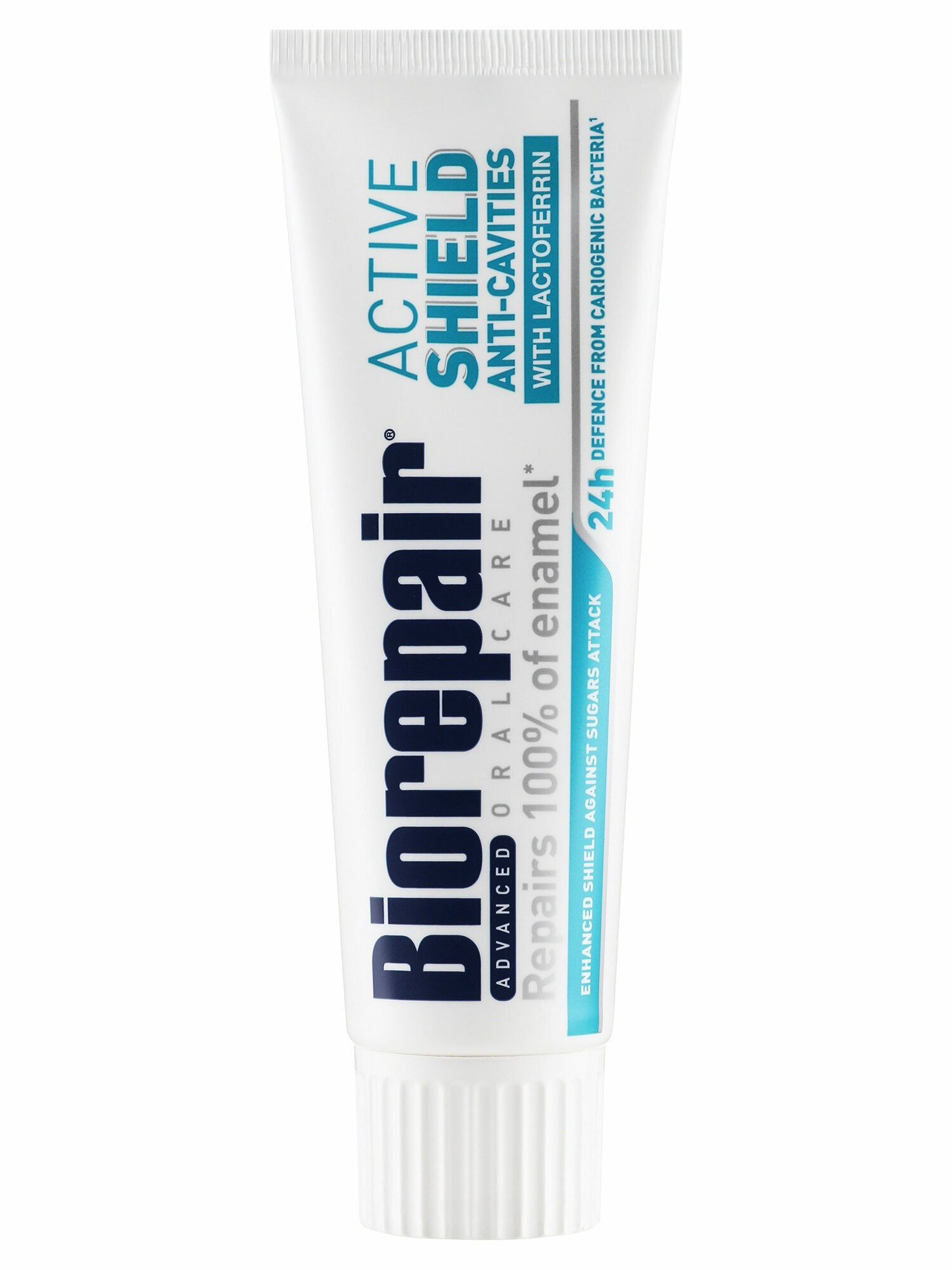 Зубная паста Biorepair Active Shield активная защита от кариеса, 75 мл