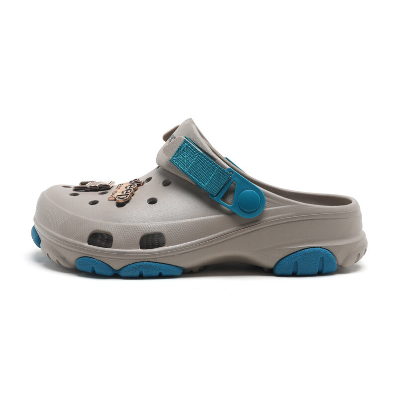 Клоги унисекс Jeep, khaki, 41-42 EU, легкие, удобные, для отдыха и прогулок