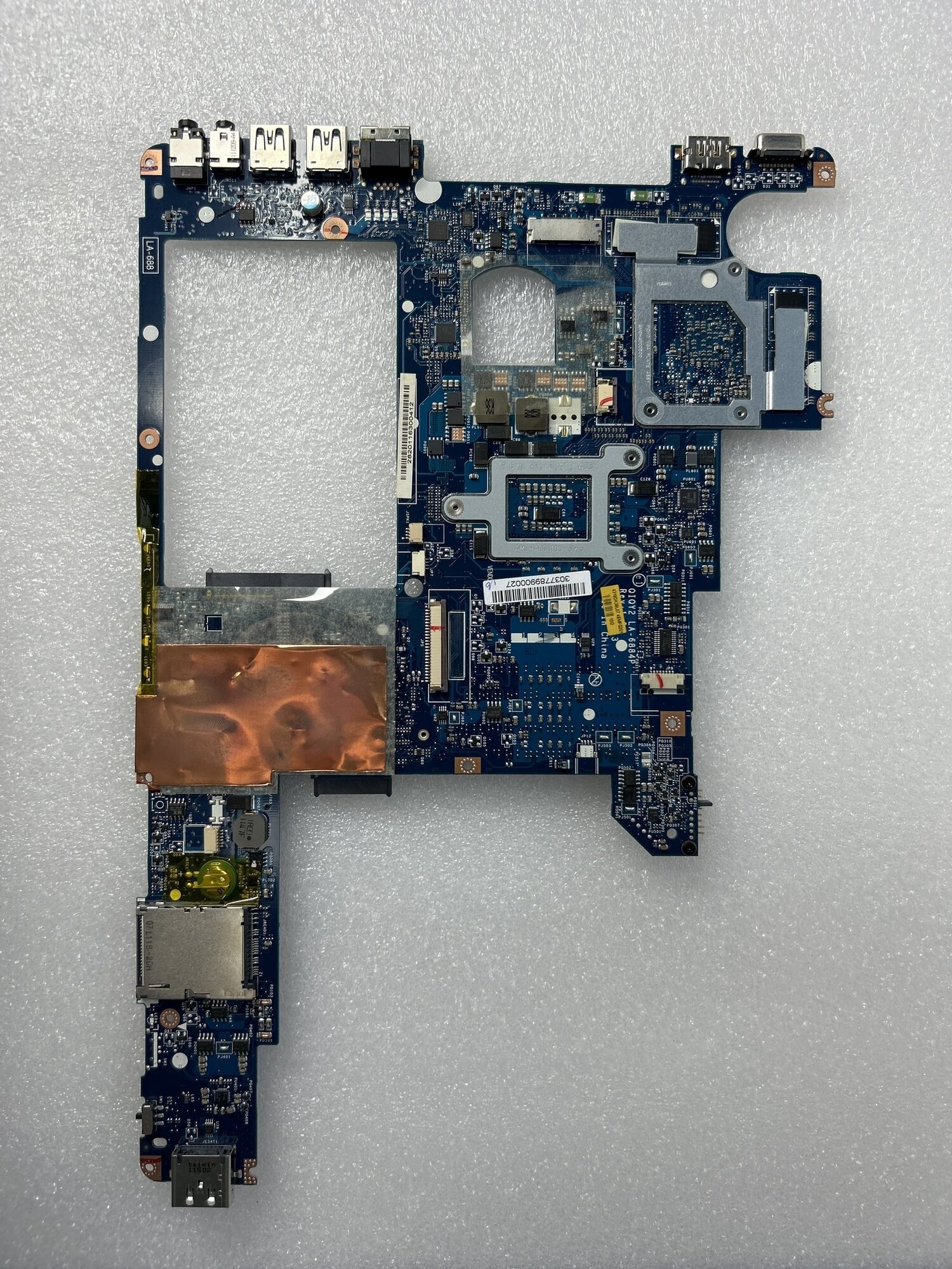 Материнская плата для ноутбука Lenovo Y470p XTX 2G U3 W/BT/HDMI (11013892), оригинал