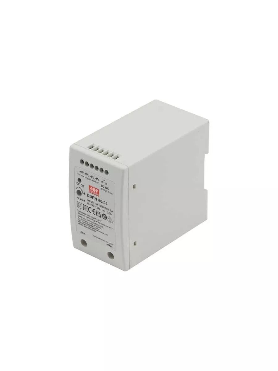 DC-DC преобразователь 60 Вт (24В/2.5А) DDRH-60-24