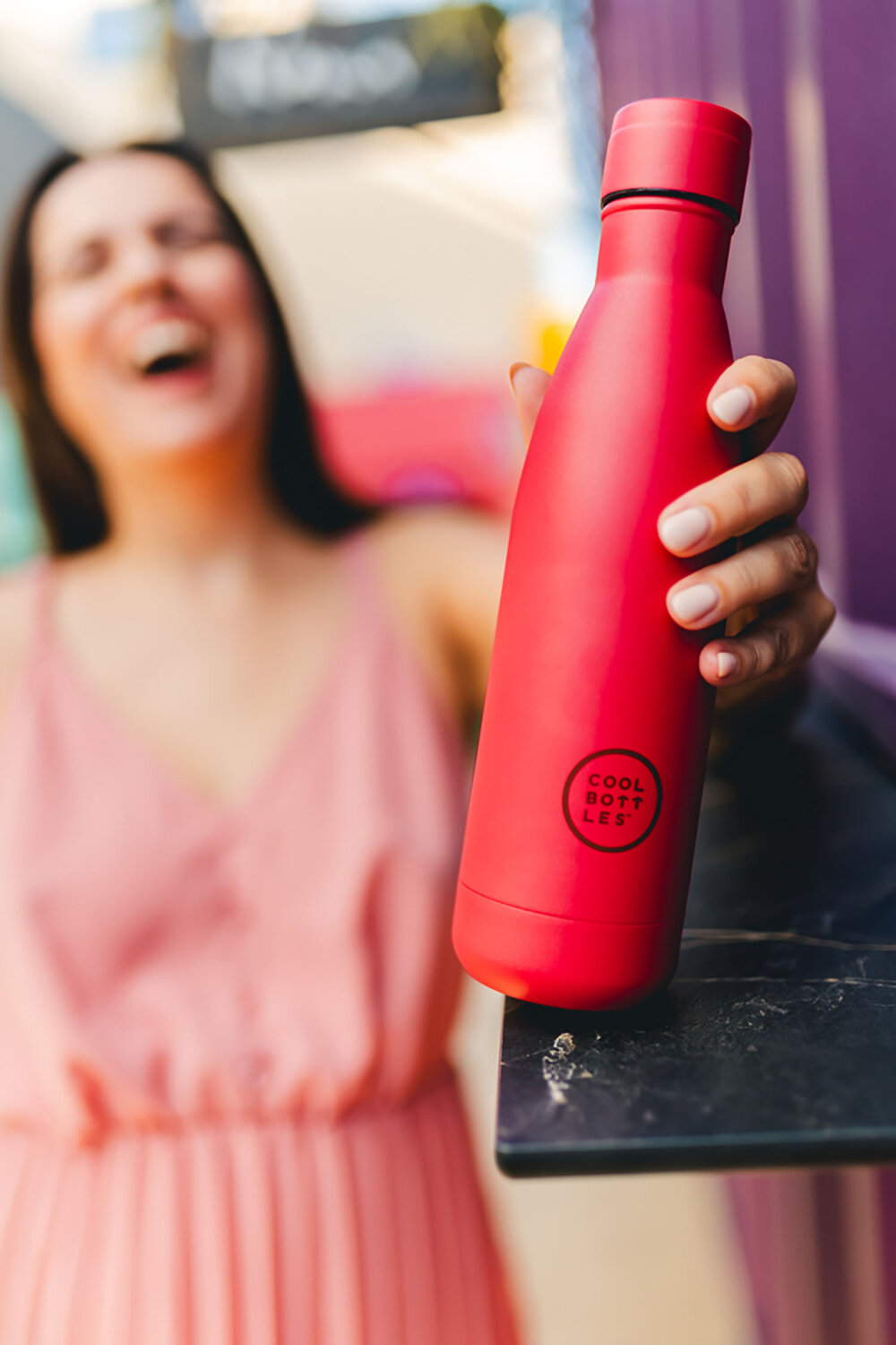 Термос–термобутылка Cool Bottles Vivid Red 350мл CB350VIR