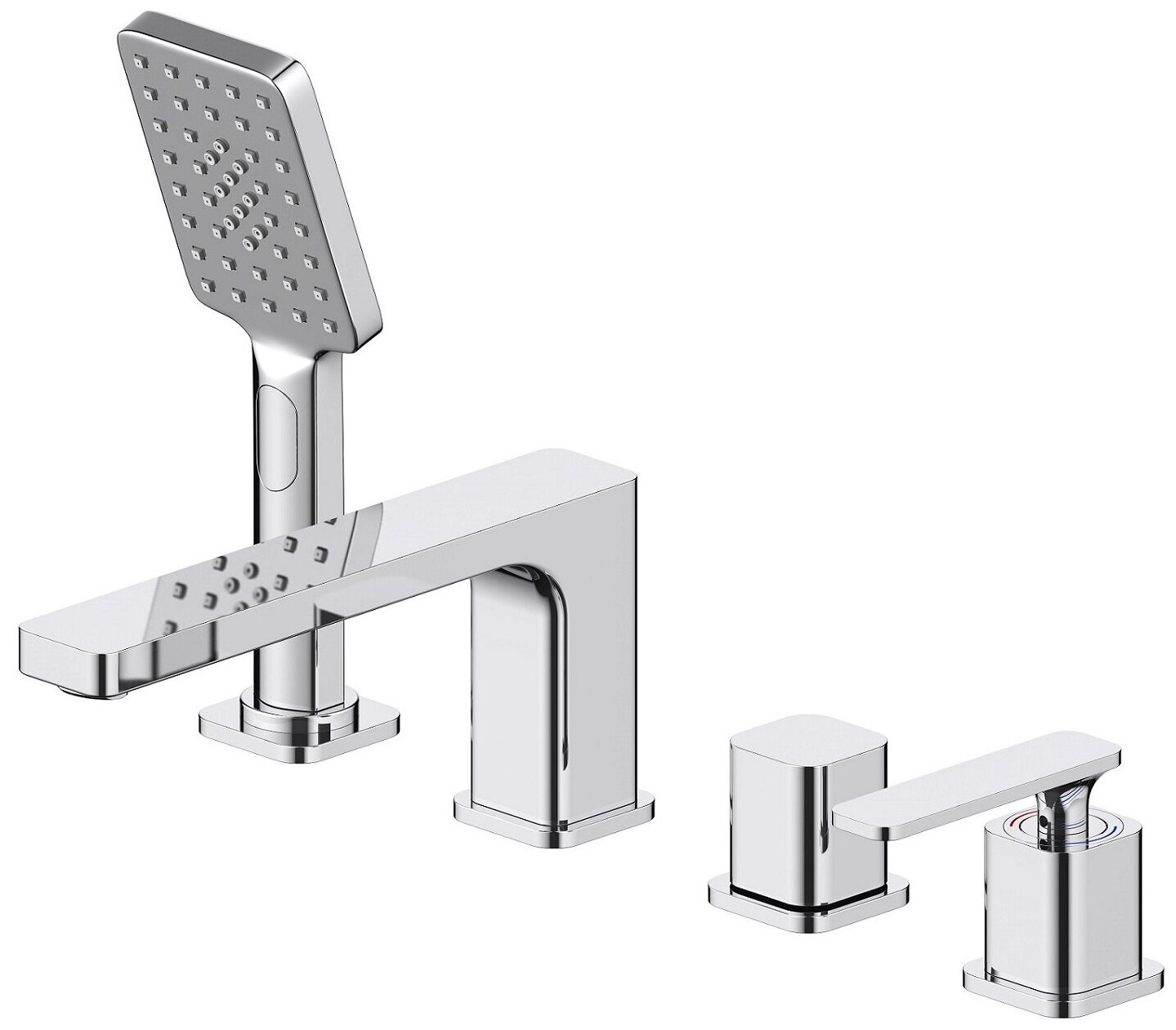 Смеситель для ванны с душем, врезной Timo Torne 4330/00Y хром