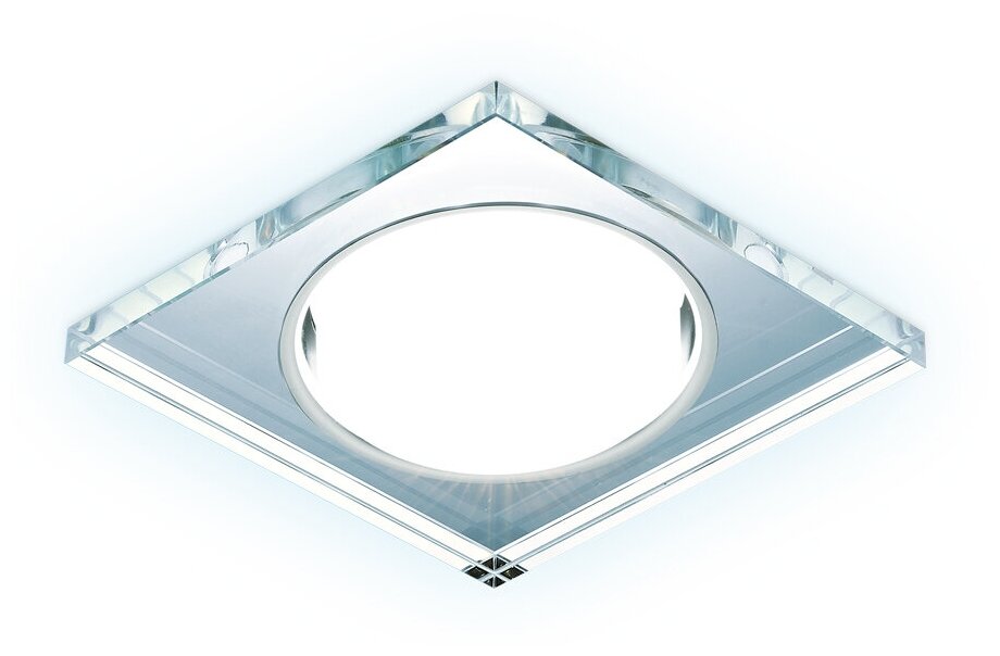 Встраиваемый светильник Ambrella Compo GX53 G215 CL/CH/CLD, GX53, кол-во ламп:1шт, Хром