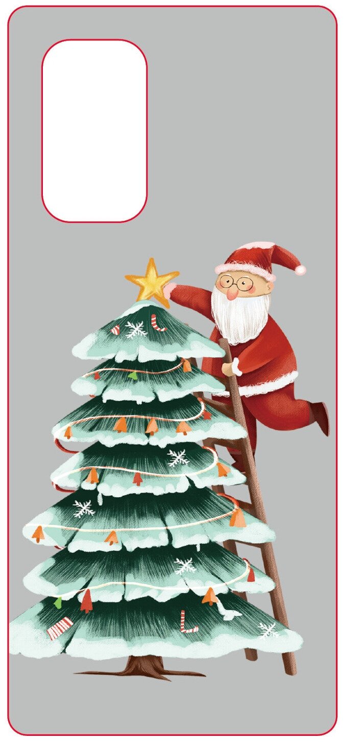 Новогодний чехол Украшение для Samsung Galaxy A52 / чехол на самсунг а52