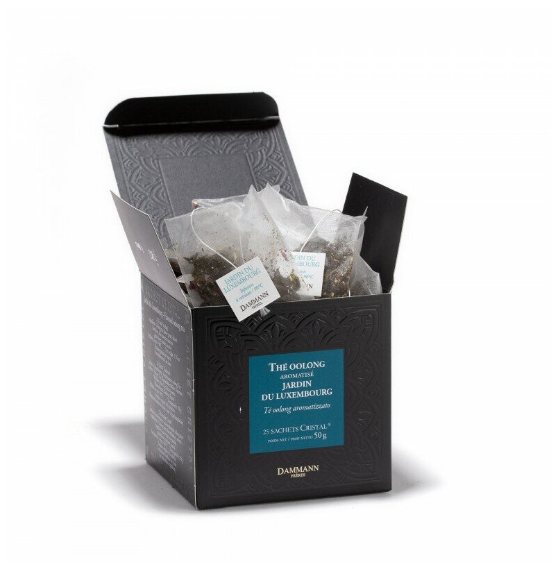 Чай Dammann Дамманн Jardin Du Luxembourd Люксембургский Сад, коробка 25 пакетиков