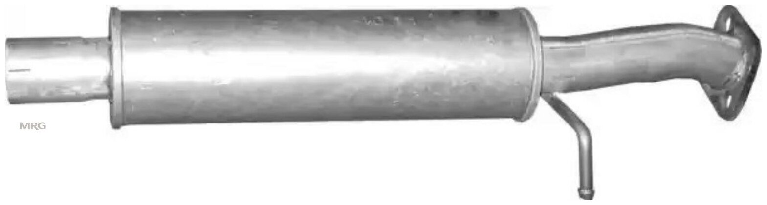 Глушитель средняя часть Polmostrow арт. 1011