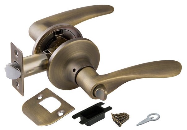 Ручка-защелка Punto (Пунто) 6020 MAB-B (фиксатор) матовая бронза / Кноба / KNOB