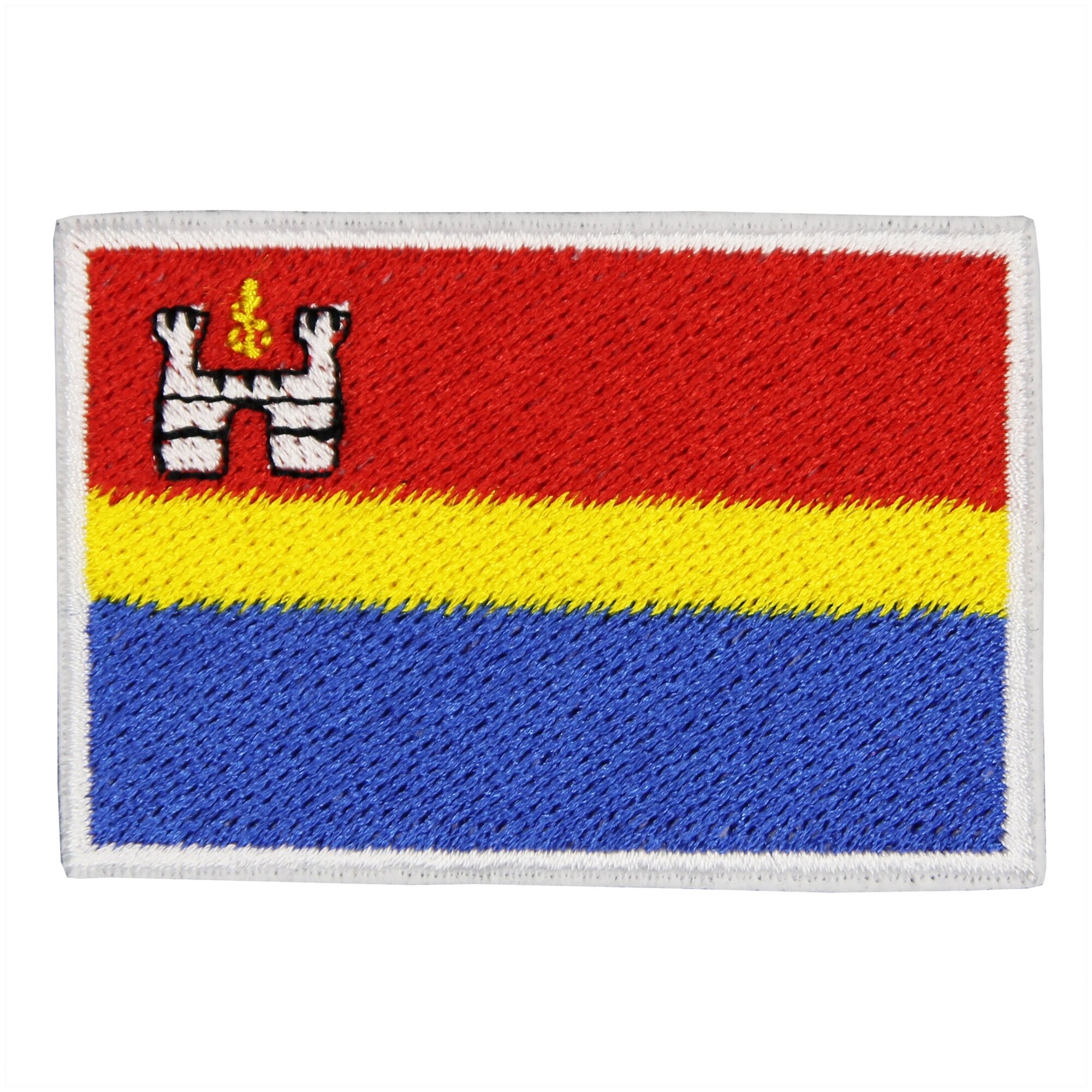 Нашивка, патч, шеврон "Флаг Калининграда" 60x40mm PTC321
