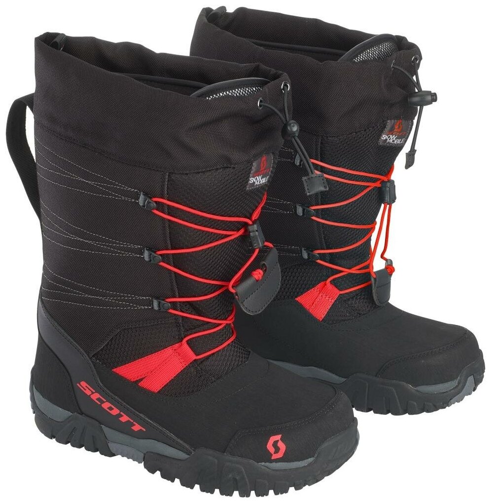 Scott Ботинки зимние SMB R/T Black-Red 47