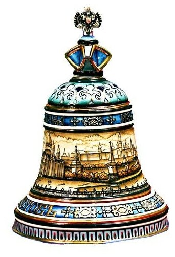 Фарфоровый штоф "Колокол"