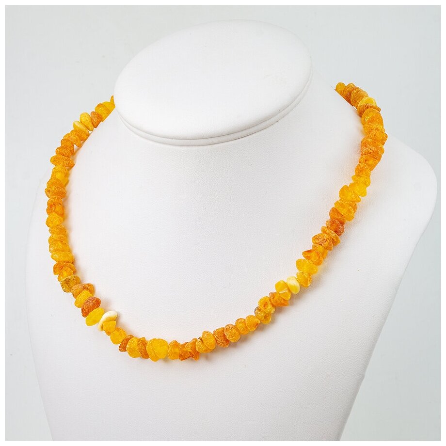 Бусы, янтарь