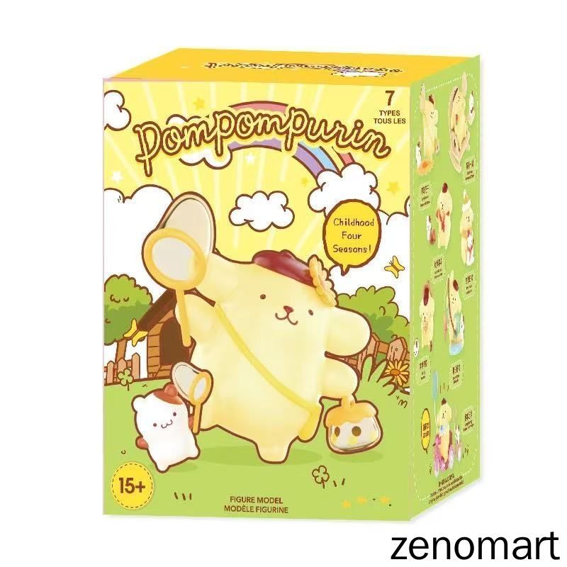 MINISo Санрио помпомпурин сюрприз бокс Аниме фигурка , детская игрушка