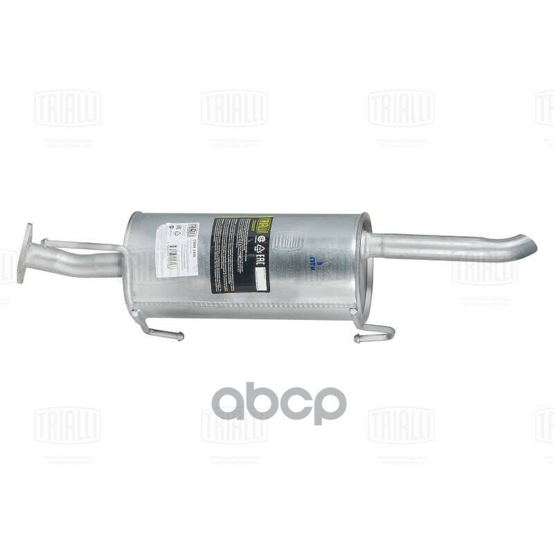 Глушитель для а/м Nissan Tiida (07-) седан осн. (алюм. сталь) Trialli арт. EMM1405