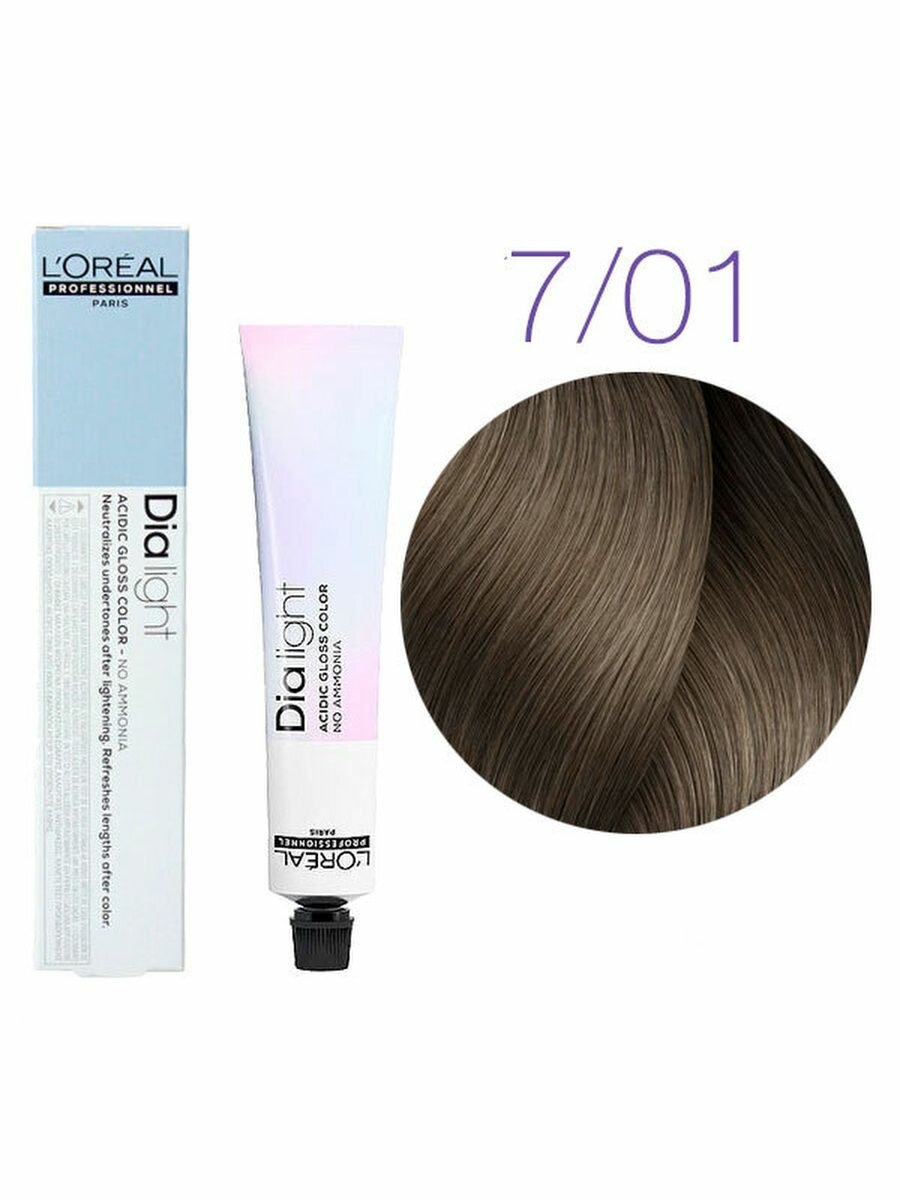 Loreal DiaLight 7.01 - Диалайт 50 мл