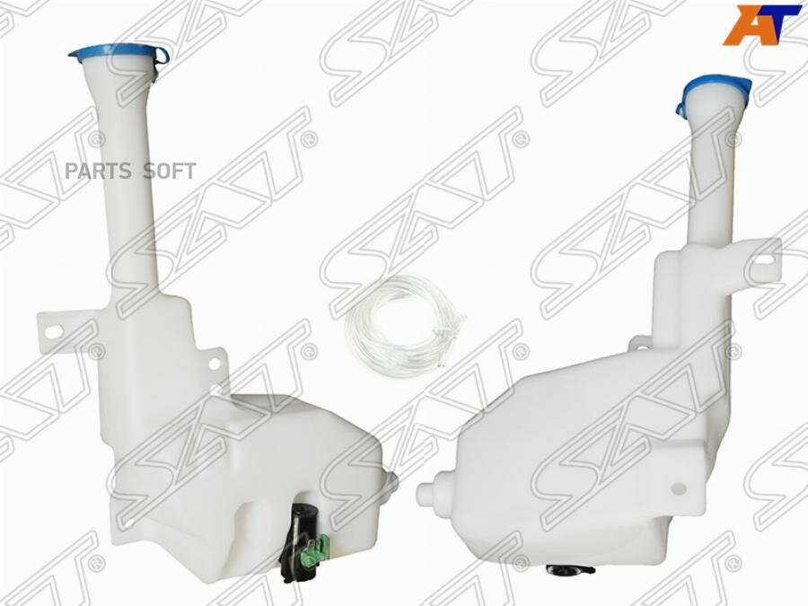 Бачок омывателя Mazda 323 98-03 / Familia 98-08 (Насос омывателя/ С горловиной/ 4D SED) SAT ST-MZV6-101-0 | цена за 1 шт