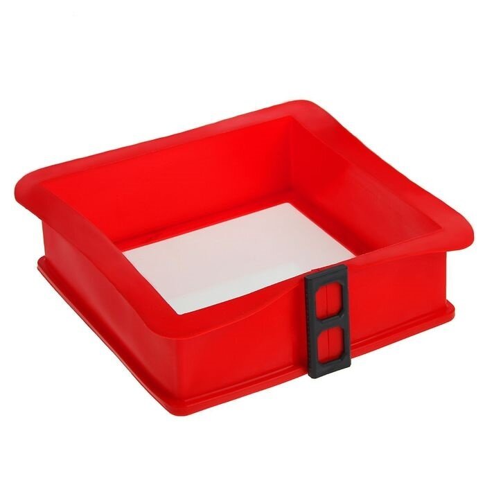 Силиконовая форма для выпечки Развижная Квадрат 26.5 см