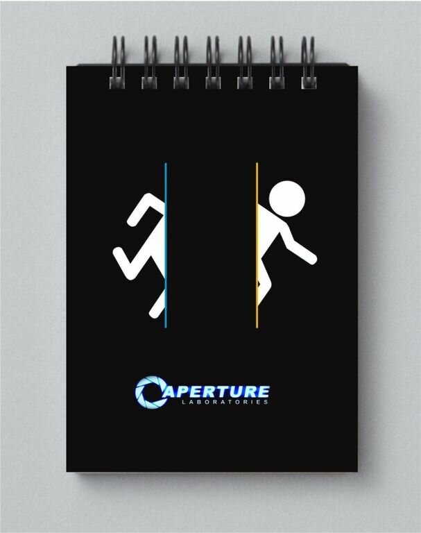 Блокнот Portal 2, Портал 2 №4, А6