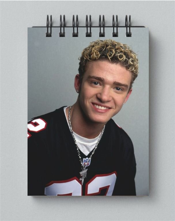 Блокнот Джастин Тимберлейк, Justin Timberlake №17, А6