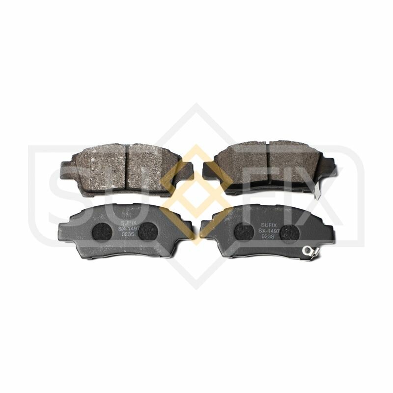 SUFIX Колодки тормозные дисковые перед прав/лев, тойота пробокс / TOYOTA PROBOX / SUCCEED (_P5_) 2002-14, SX1497