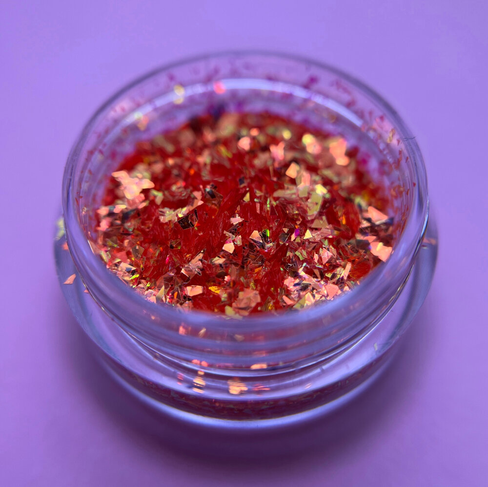 Микс осколков Райская птичка №1764 Zoo Nail Art 1 г