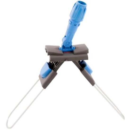 Держатель A-vm МОПа рамочный 80х10см 2 педали т. серый/синий CD188