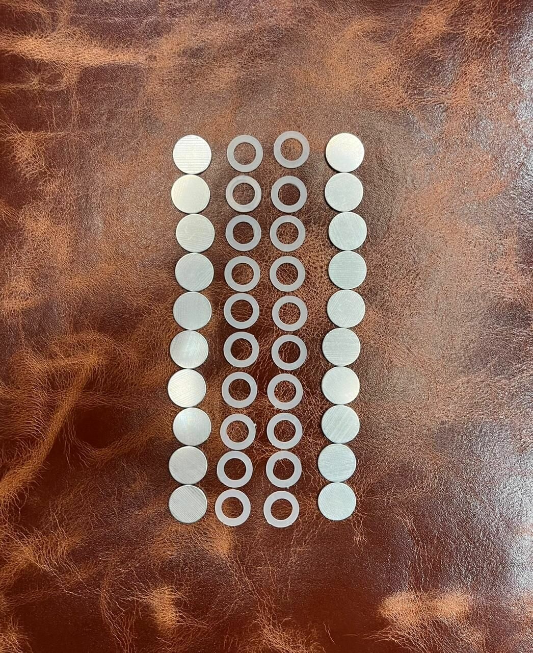 Неодимовый магнит плоский, 20 шт.