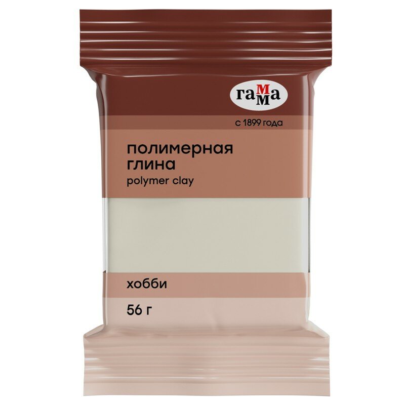 Пластика, цвет Цвет шампанского, вес 56гр, Гамма, серия Хобби, артикул 1045