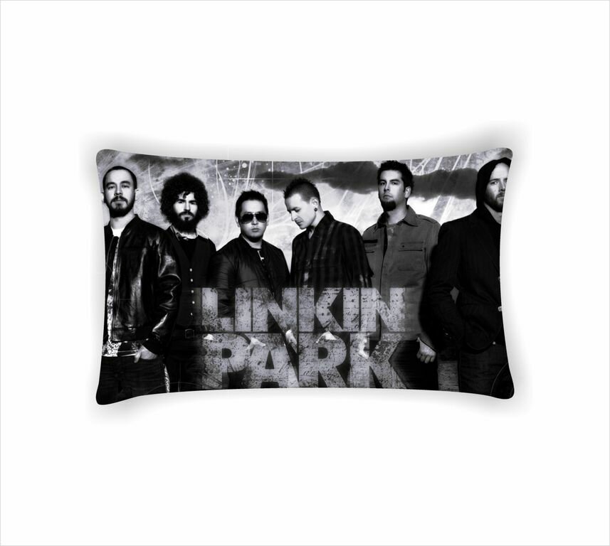 Подушка Linkin Park, Линкин Парк №2, Картинка с двух сторон