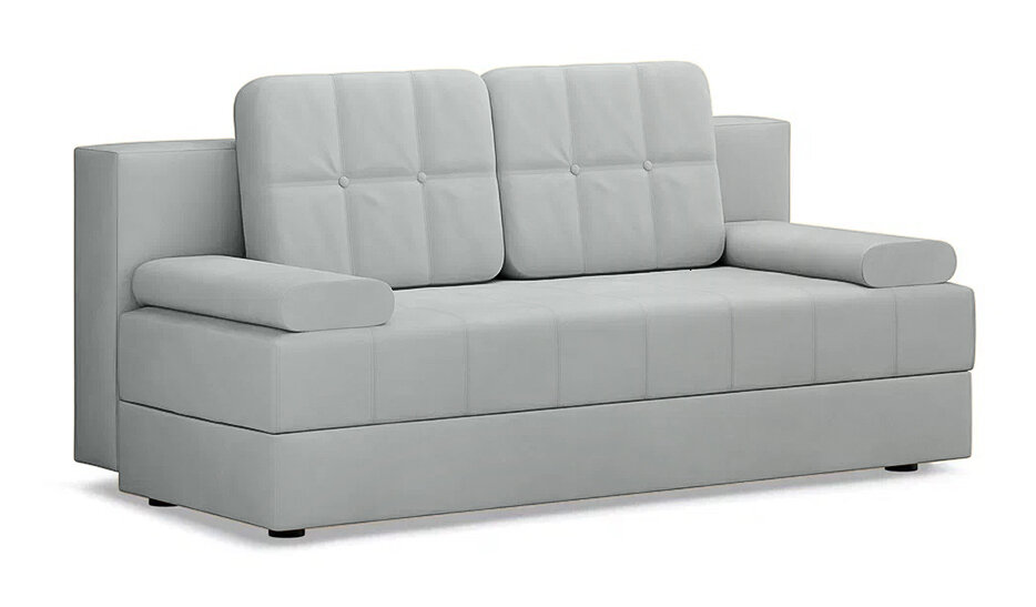 Диван раскладной Аура 7, механизм еврокнижка, в цвете бежевый (Велутто 08)