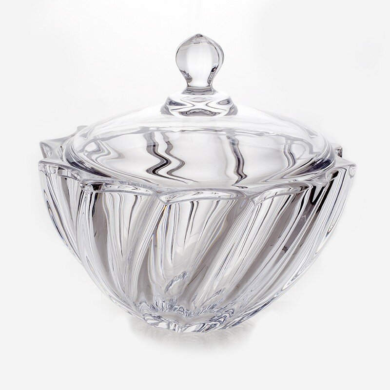 Ваза для конфет 19 см. «Скаллоп» (Crystalite Bohemia S.R.O, Чехия)