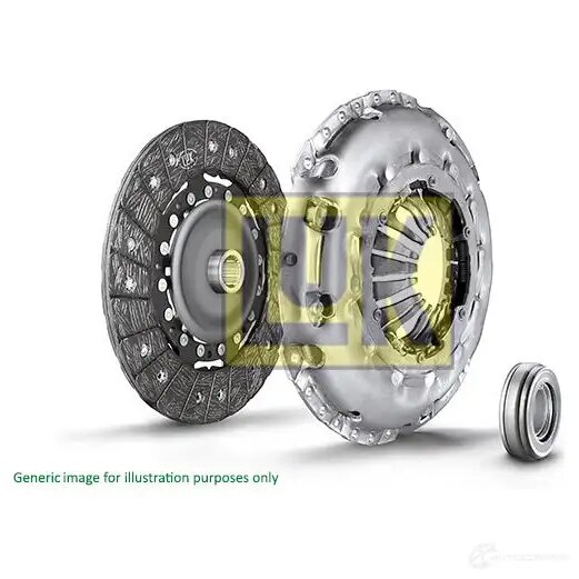 Комплект сцепления Lada 2110 2111 2112 Kalina Priora LUK 620316600 4005108601438 SBLK7 1 77968
