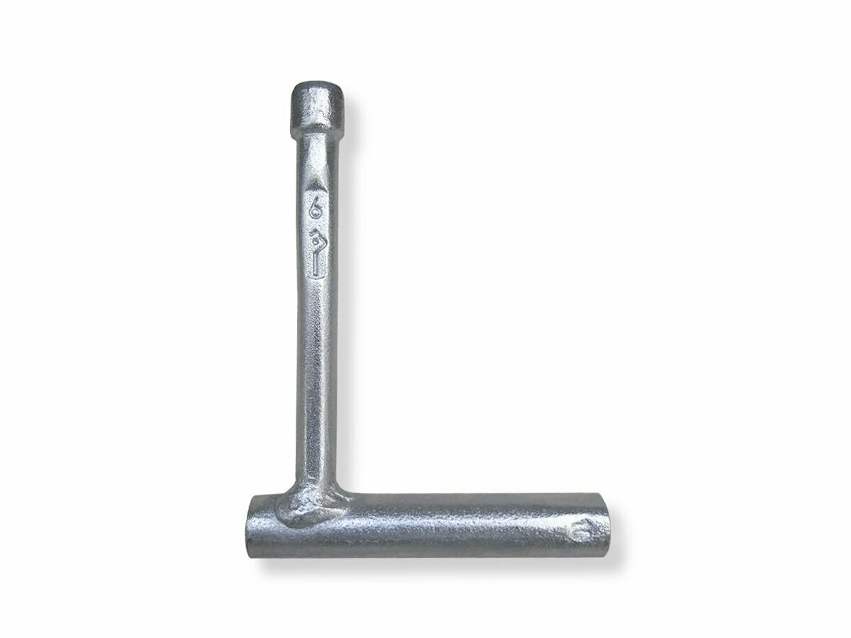 Ключ специальный прокачки тормозов и воздушного крана 6х8х10 (сварной)